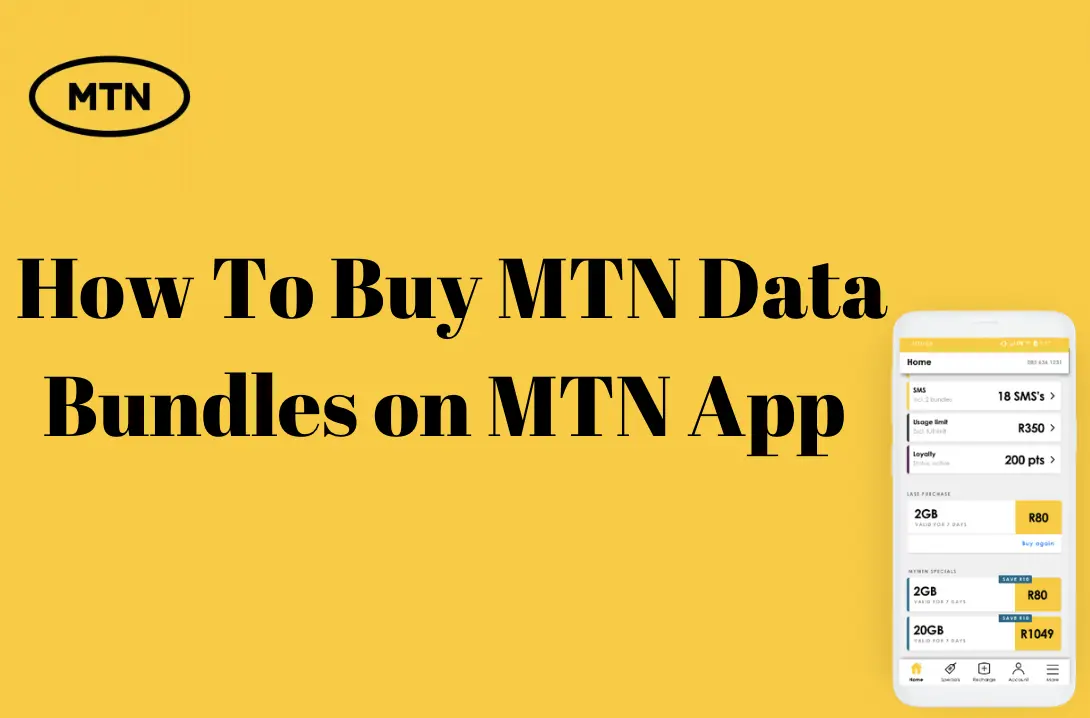 How To Buy MTN Data Bundle On MTN App