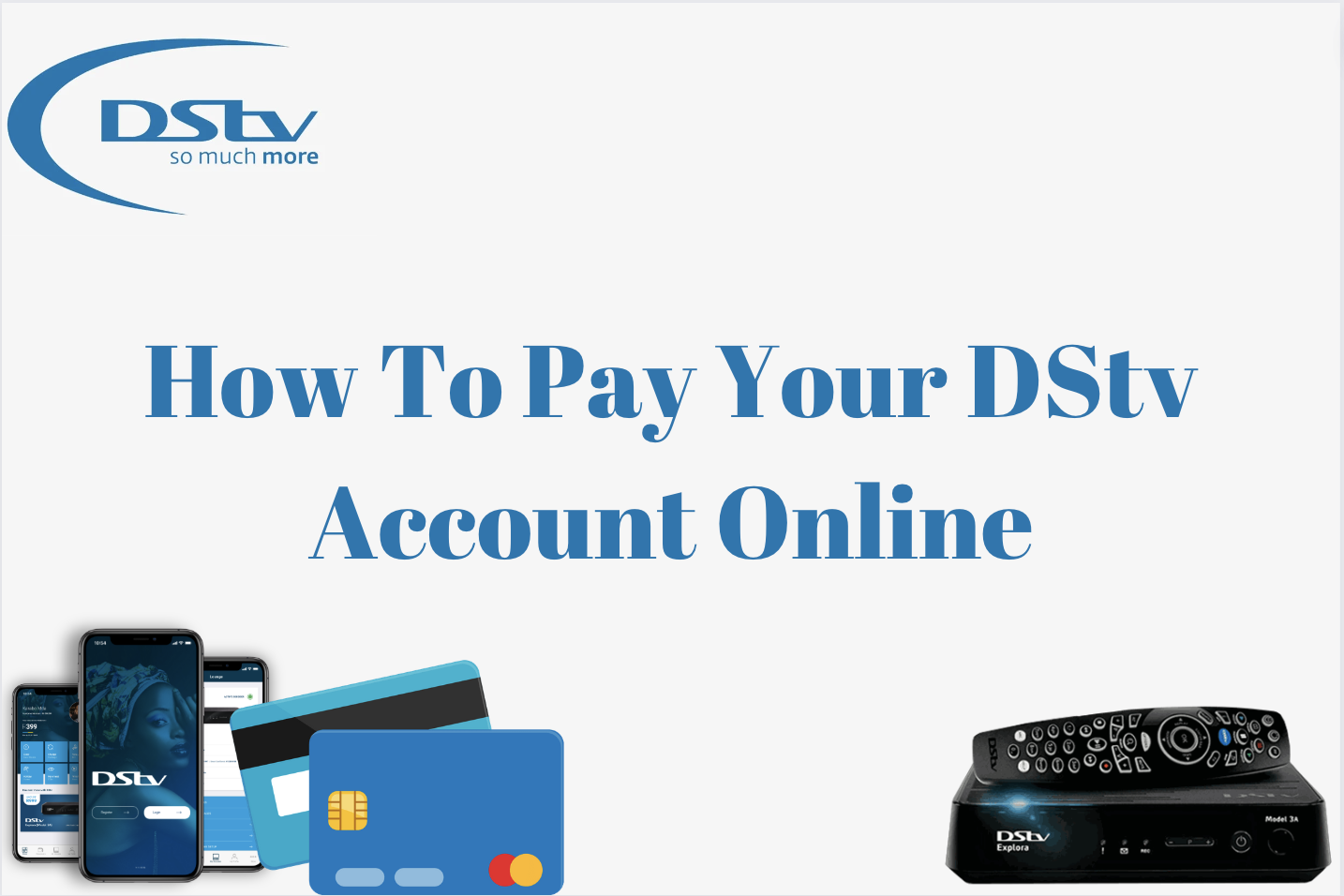 How To Pay Your DStv Account Online