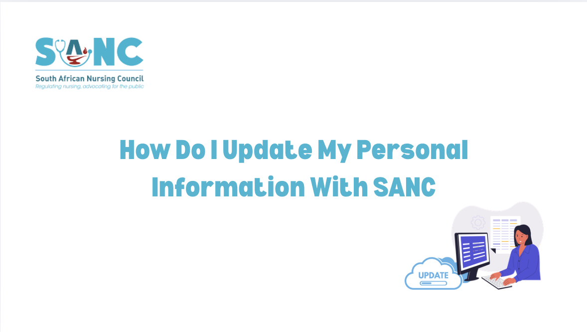 How Do I Update My Personal Information With SANC