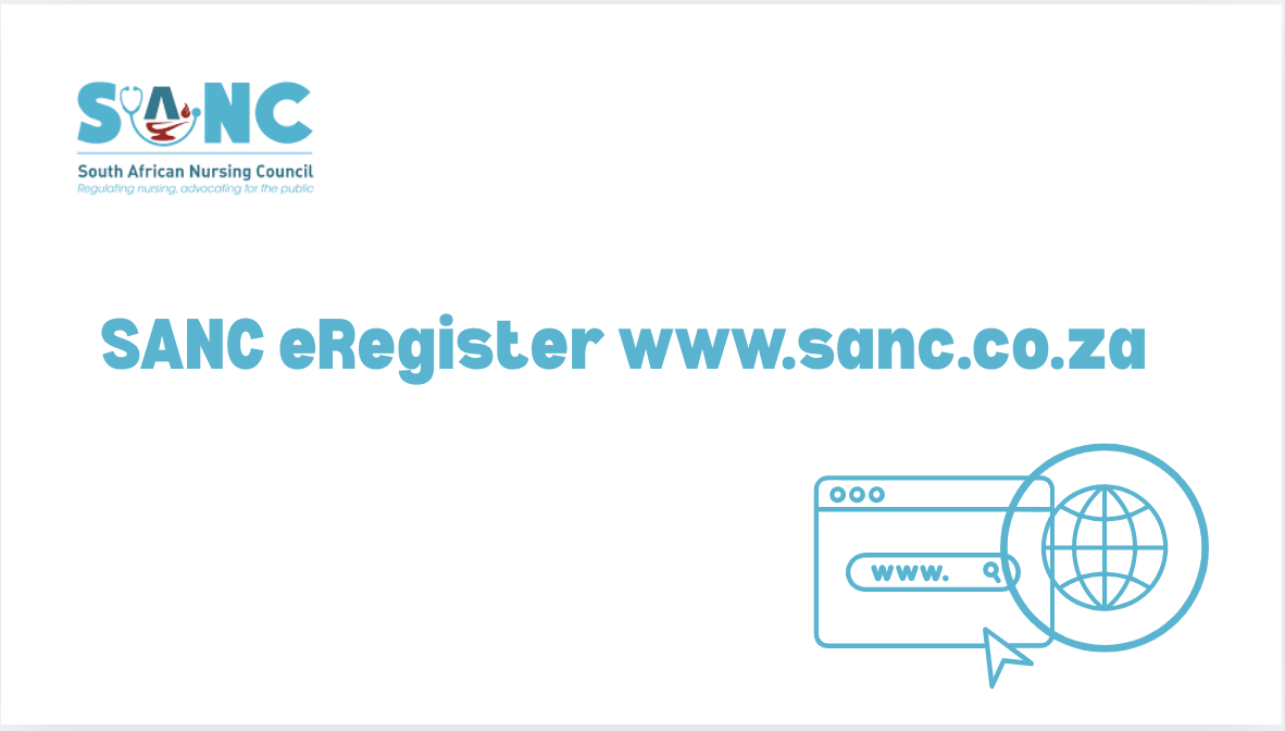 SANC eRegister www.sanc.co.za