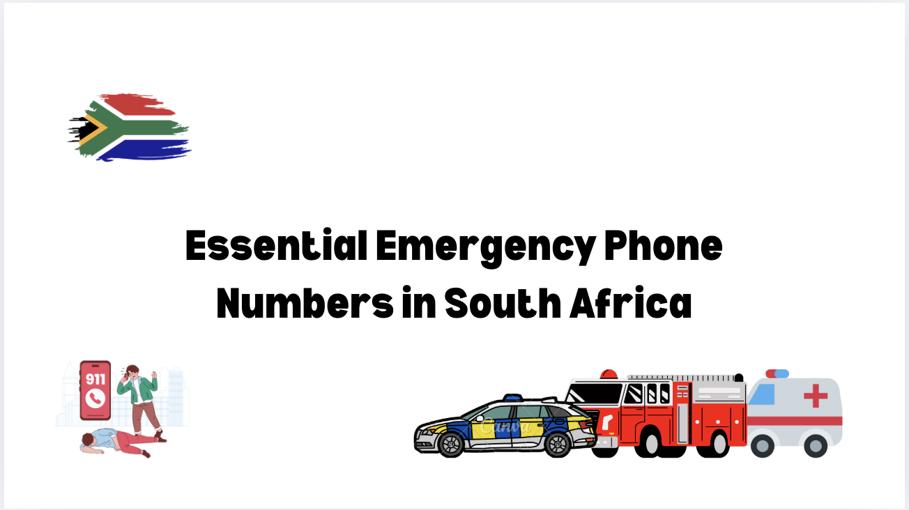 Essential Emergency Phone Numbers in South Africa